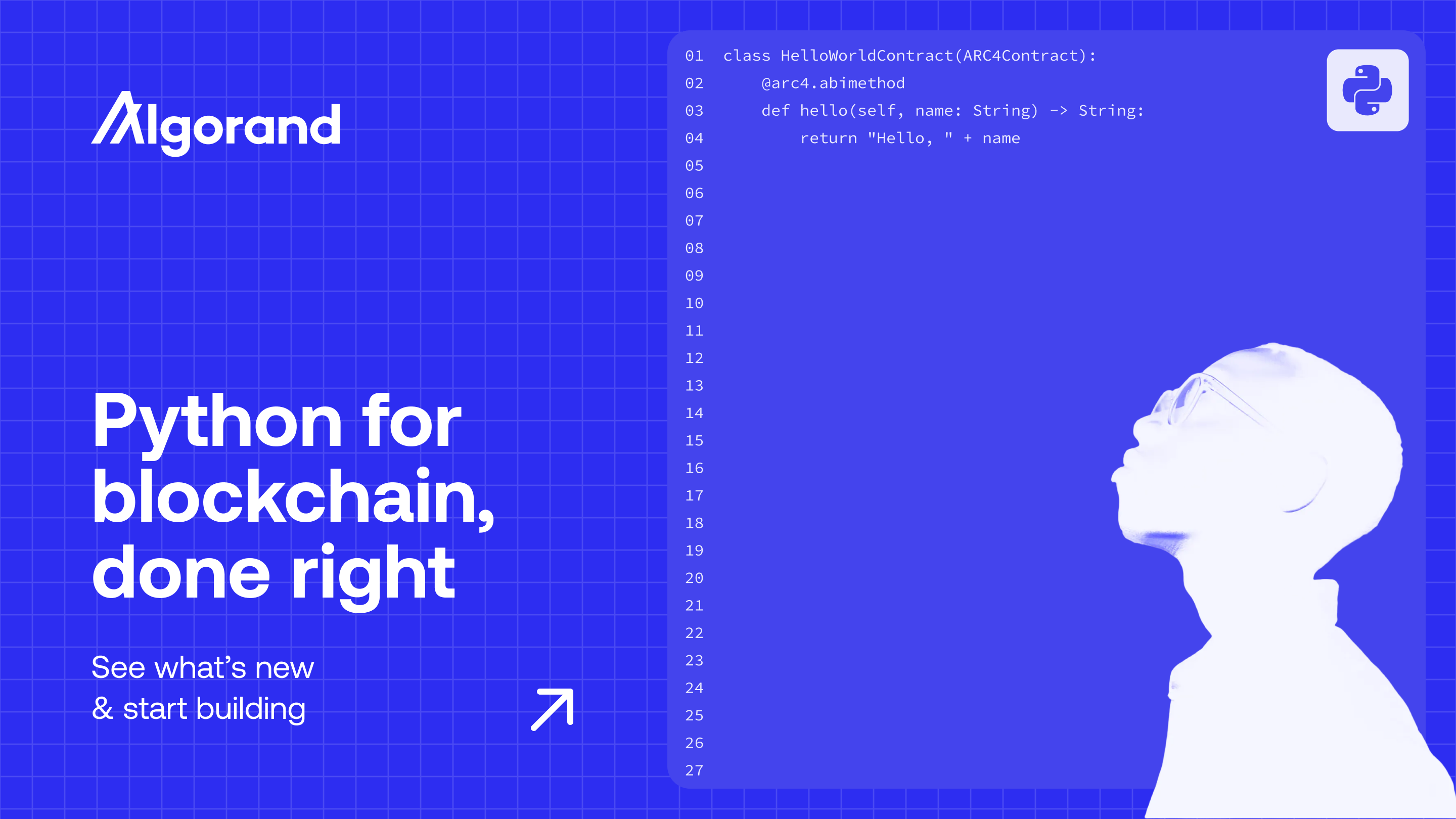Algorand Python 5.0: Build smart contracts & AI apps with Algorand Python